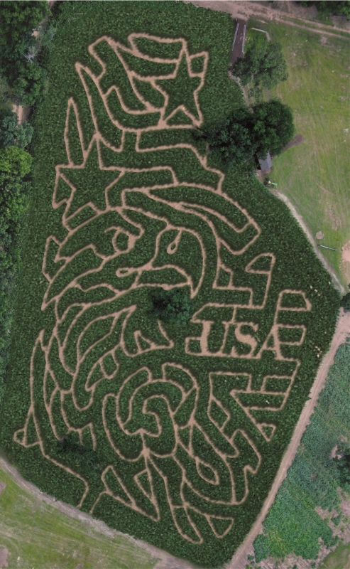 Fair Weather Acres Maze Design 2017